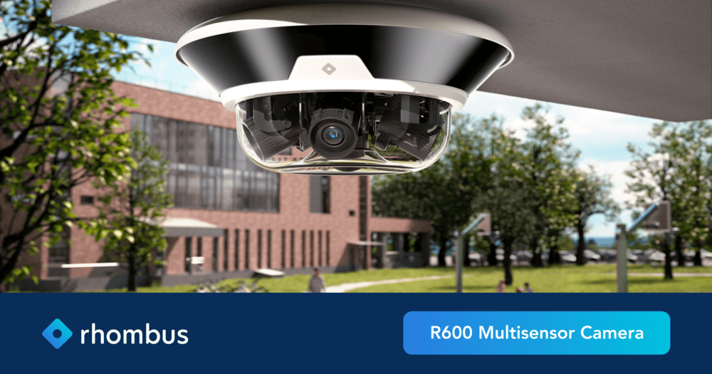 20MP Multisensor Cameras for Large Spaces | Try for Free | Rhombus
