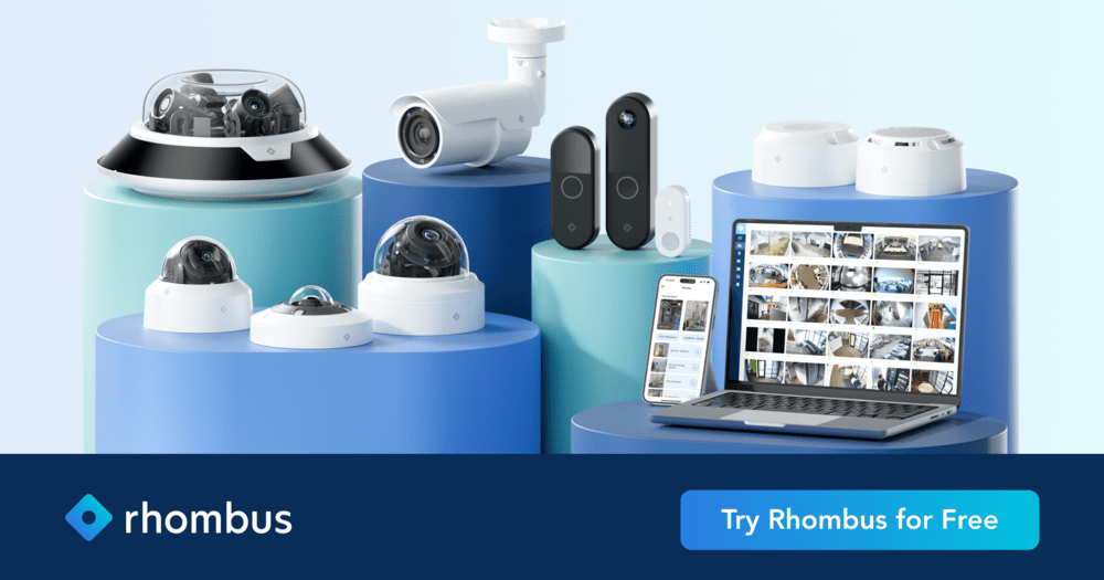 Request a Rhombus Free Trial - The #1 Choice for Cloud Physical Security